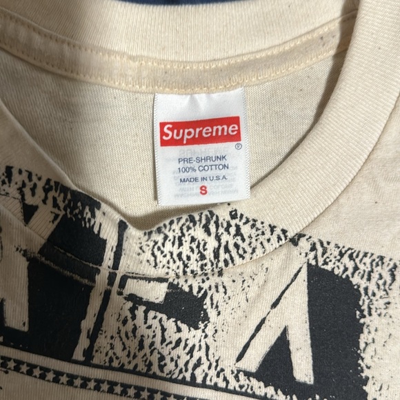 Supreme | Shirts | Supreme Ss24 Collage Tee Natural | Poshmark